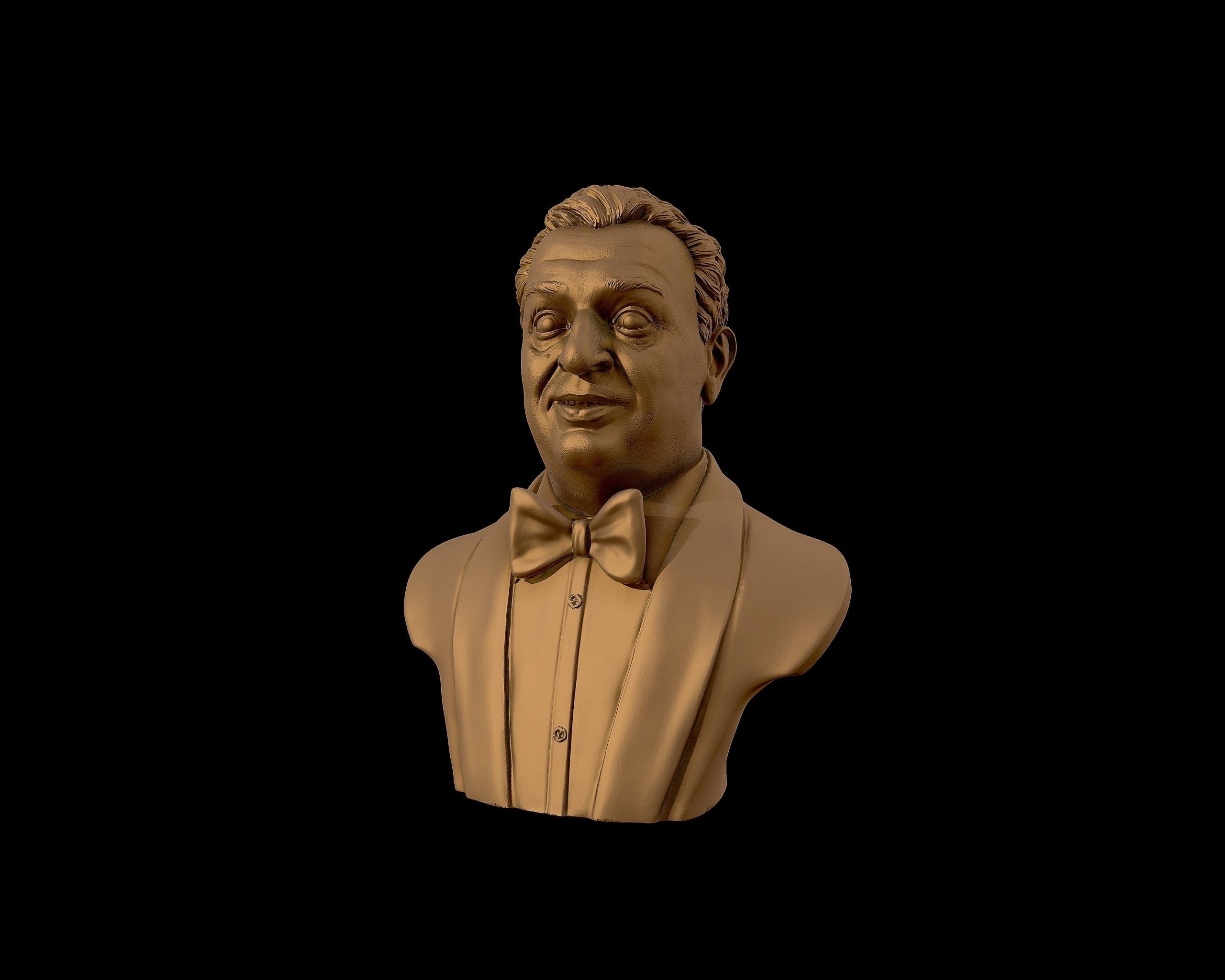 Rodney Dangerfield 3D portrait sculpture 3D model 3D printable | CGTrader