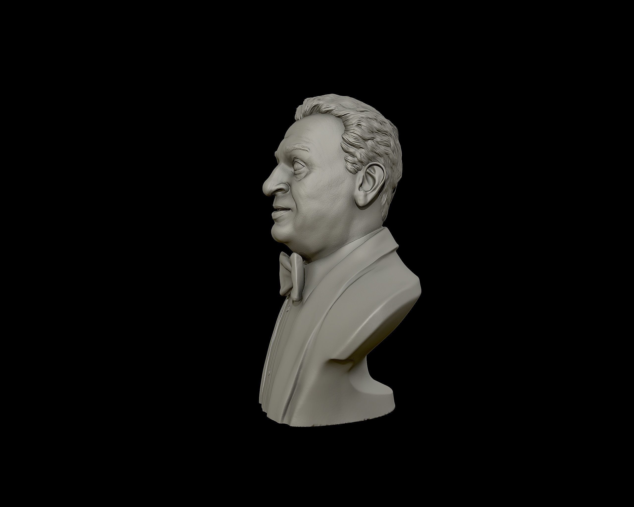 Rodney Dangerfield 3D portrait sculpture 3D model 3D printable | CGTrader