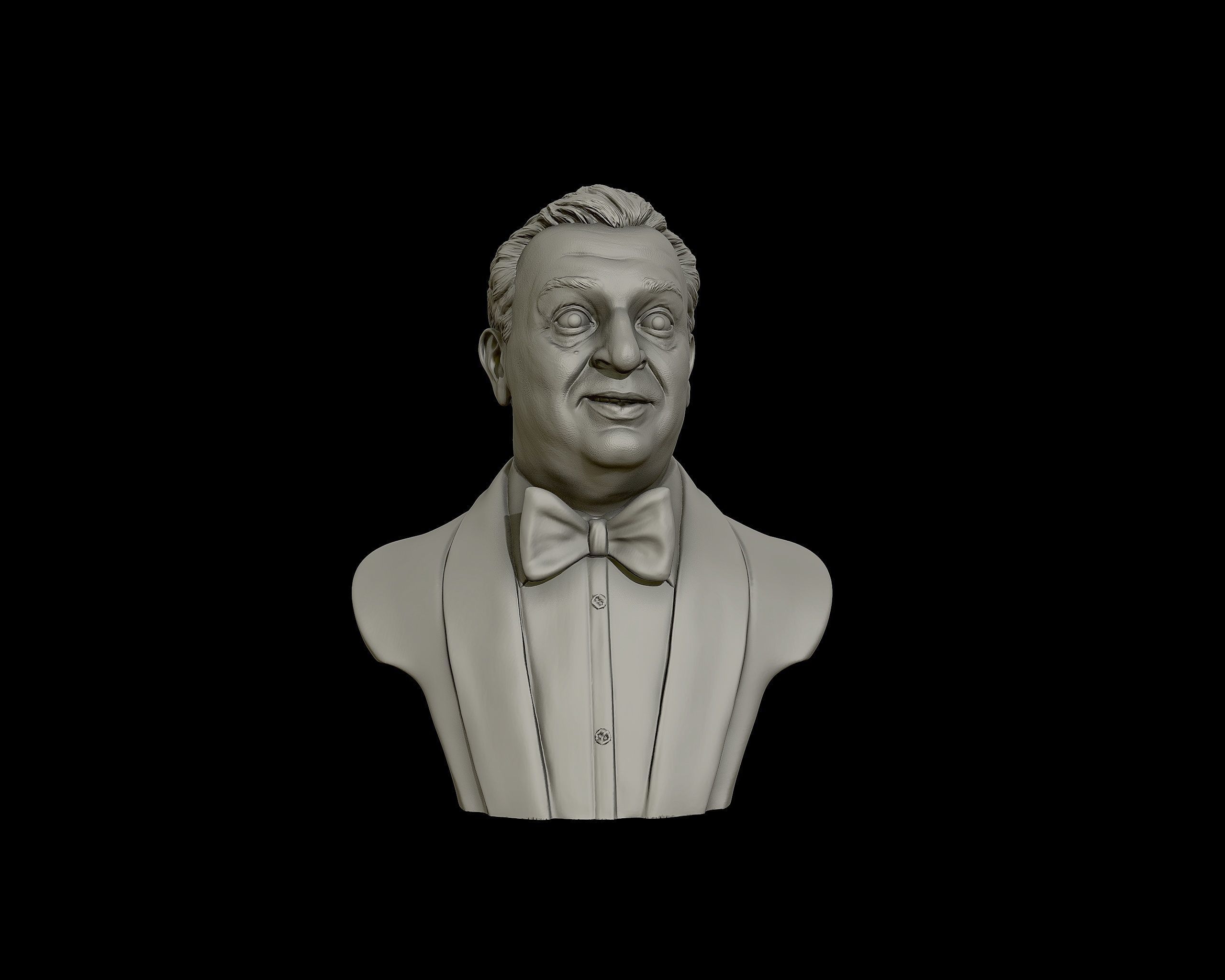 Rodney Dangerfield 3D portrait sculpture 3D model 3D printable | CGTrader