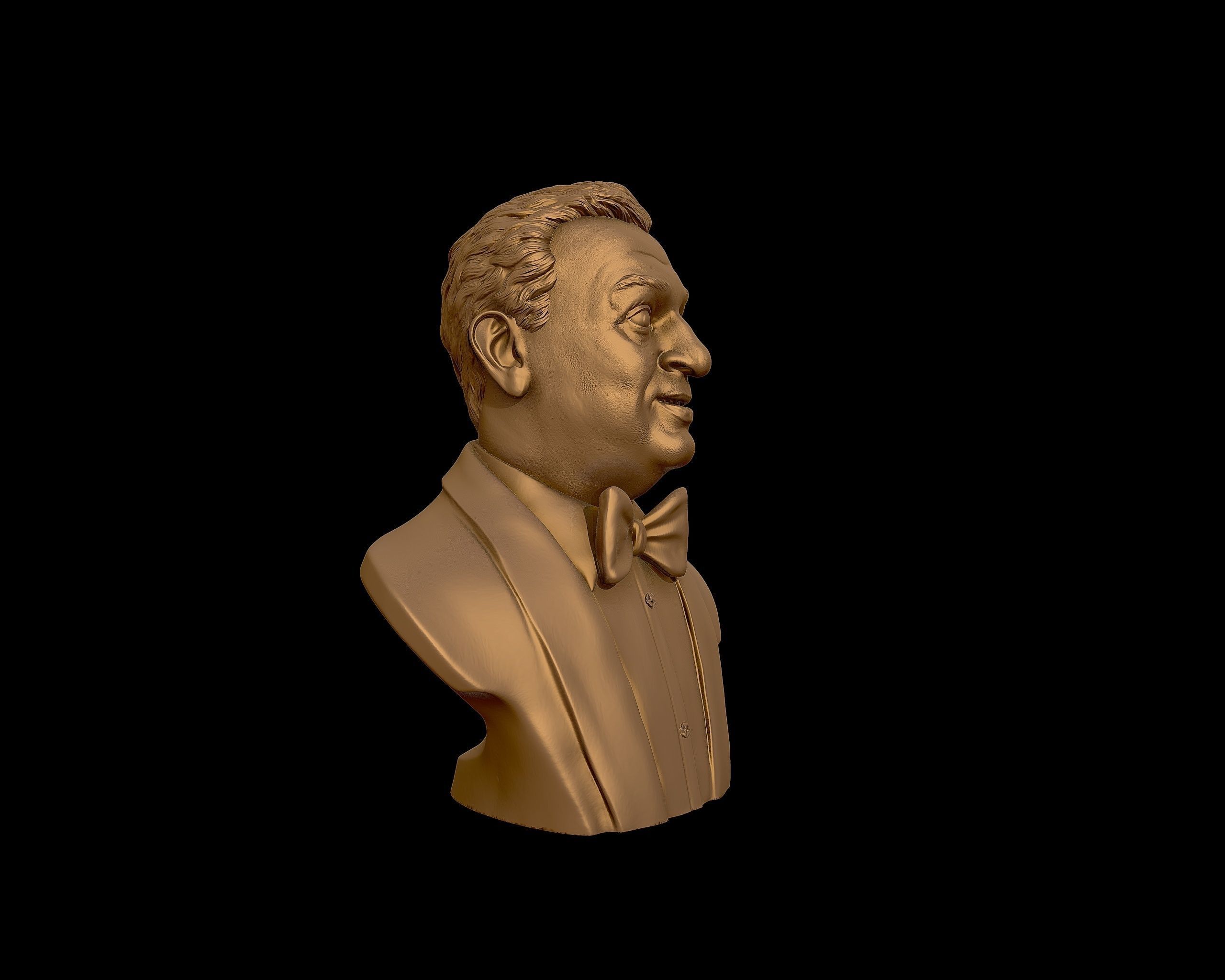 Rodney Dangerfield 3D portrait sculpture 3D model 3D printable | CGTrader