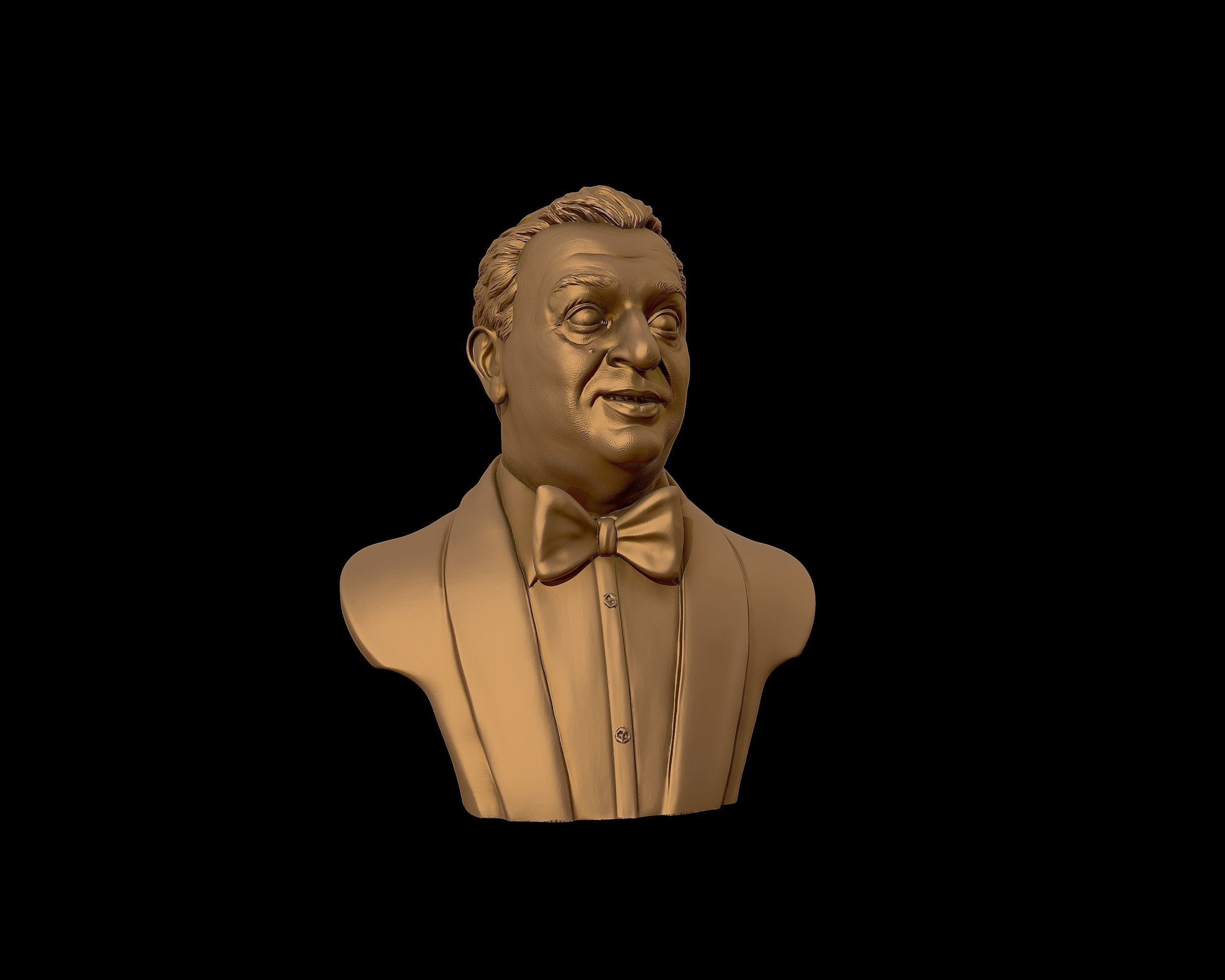 Rodney Dangerfield 3D portrait sculpture 3D model 3D printable | CGTrader
