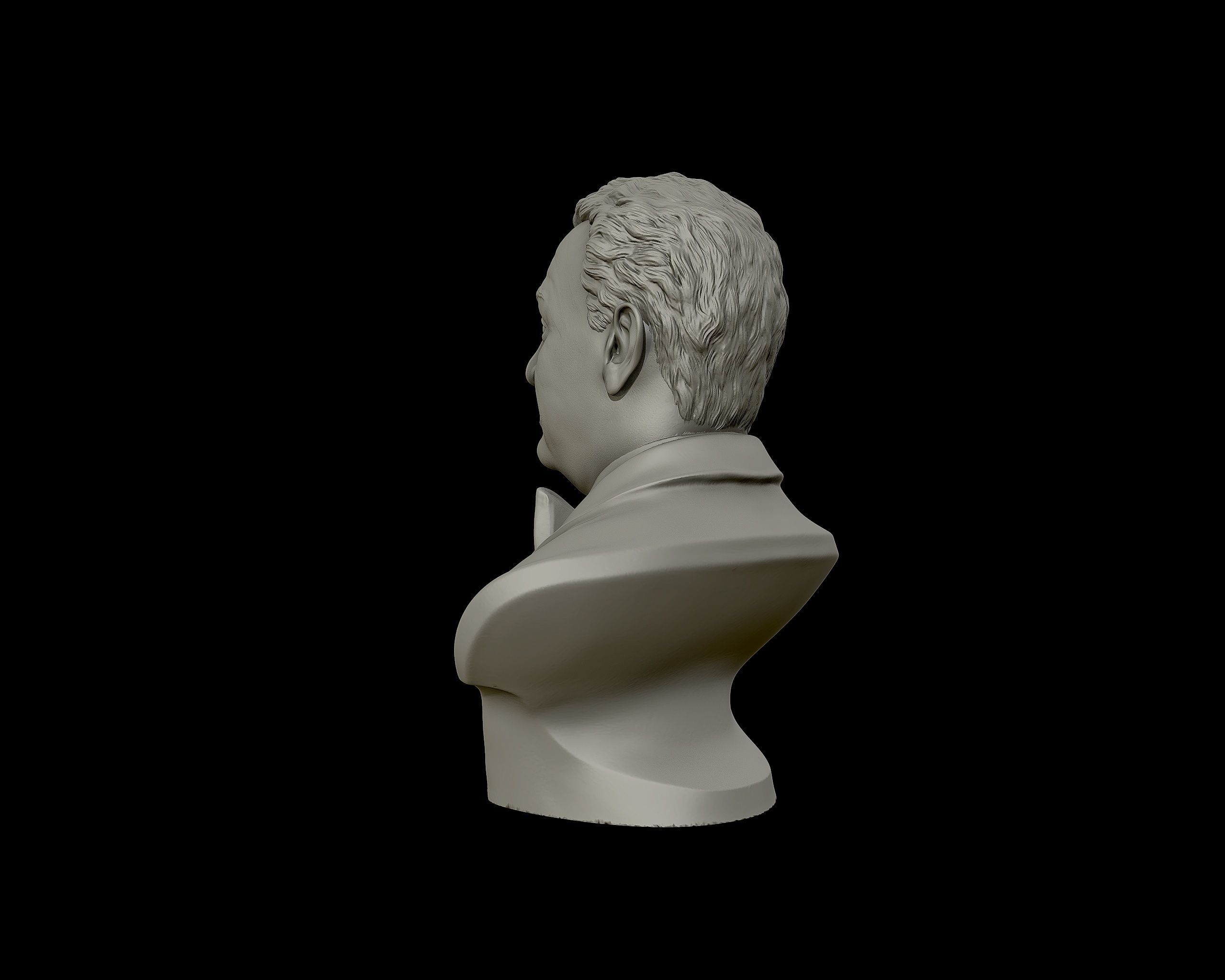Rodney Dangerfield 3D portrait sculpture 3D model 3D printable | CGTrader