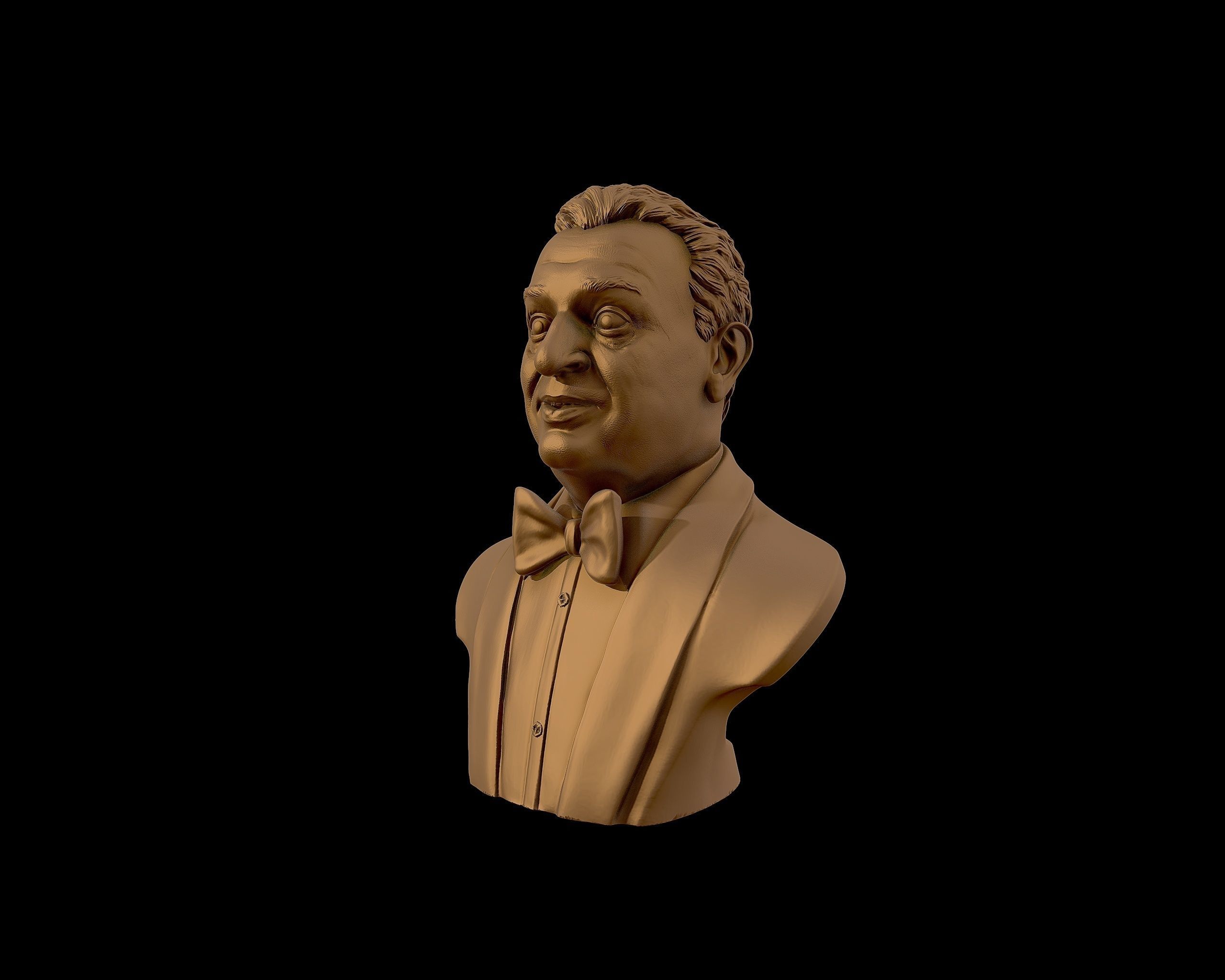 Rodney Dangerfield 3D portrait sculpture 3D model 3D printable | CGTrader
