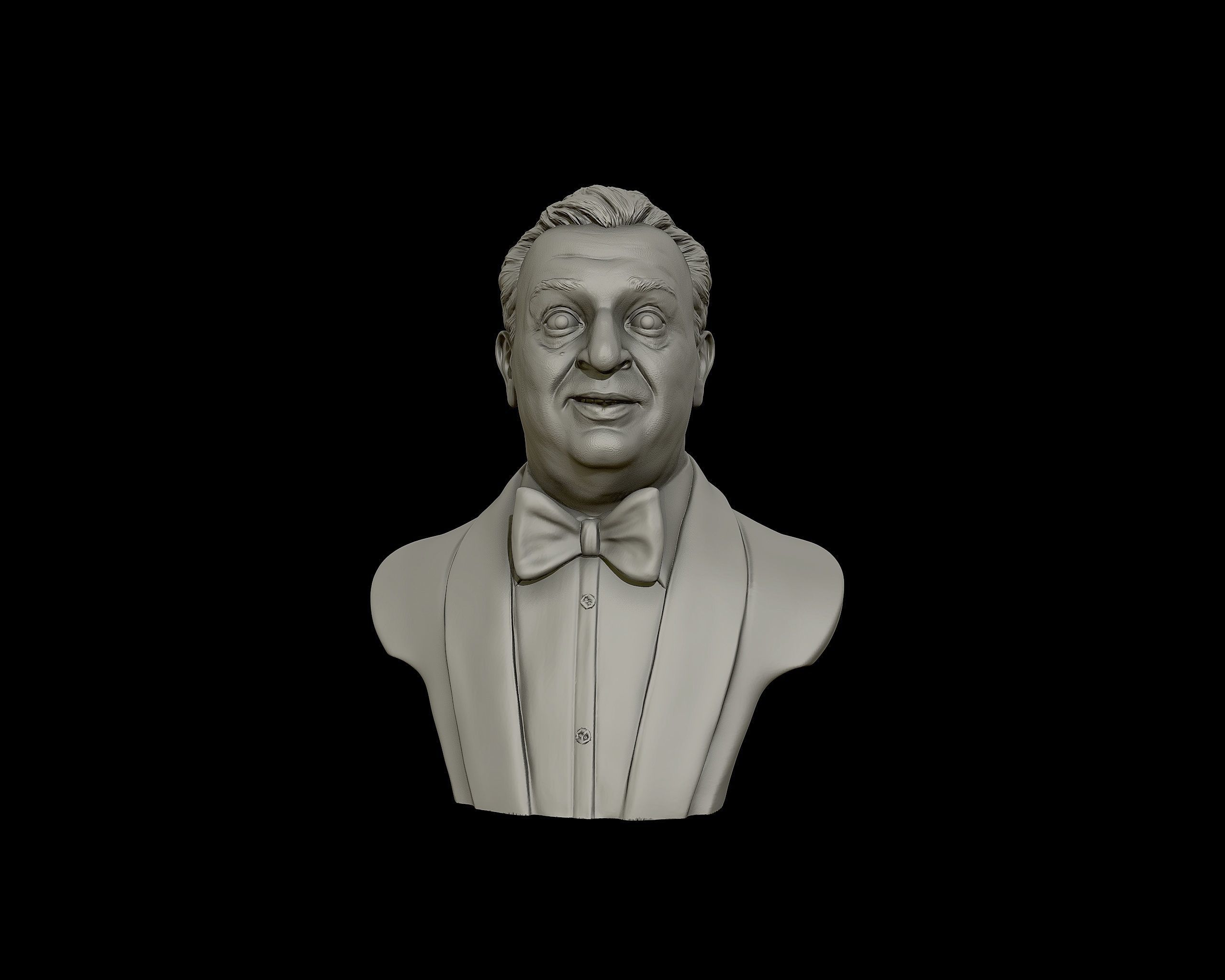 Rodney Dangerfield 3D portrait sculpture 3D model 3D printable | CGTrader