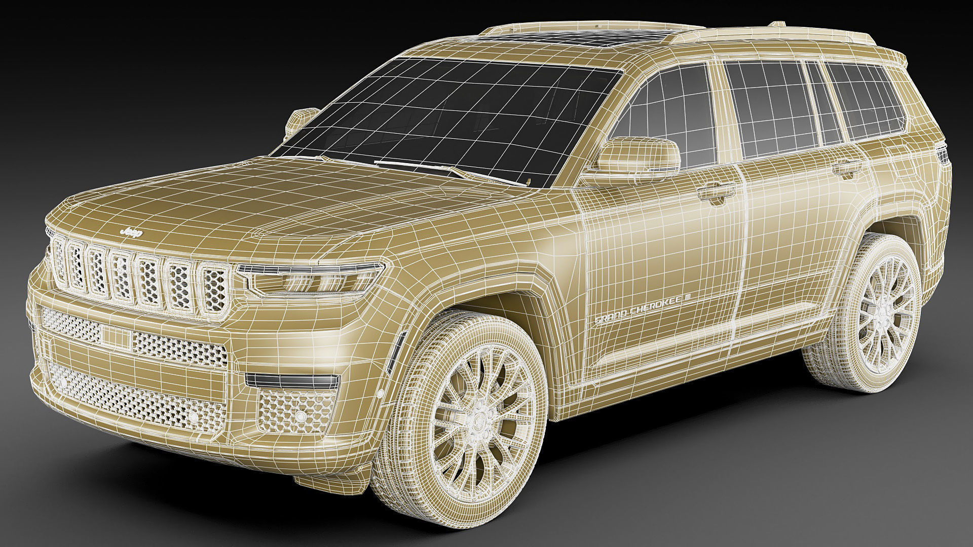 Jeep Grand Cherokee L 2022 3D model | CGTrader