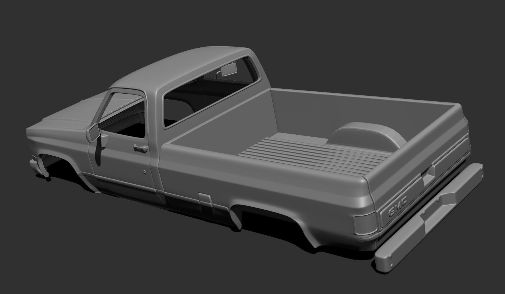 1985 GMC Sierra 3D model 3D printable | CGTrader
