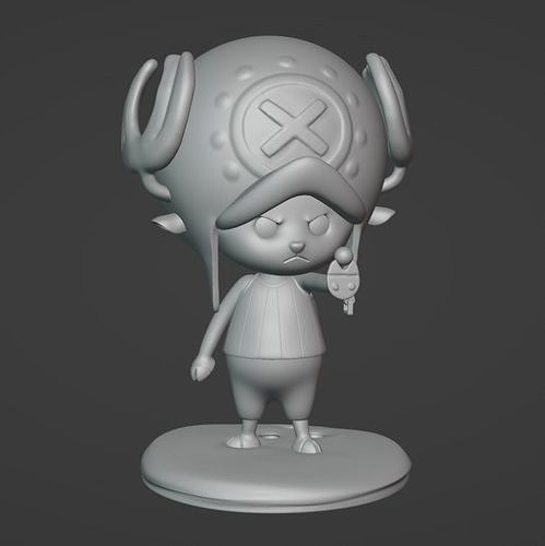 Tony Tony Chopper OnePiece 3D model 3D printable | CGTrader