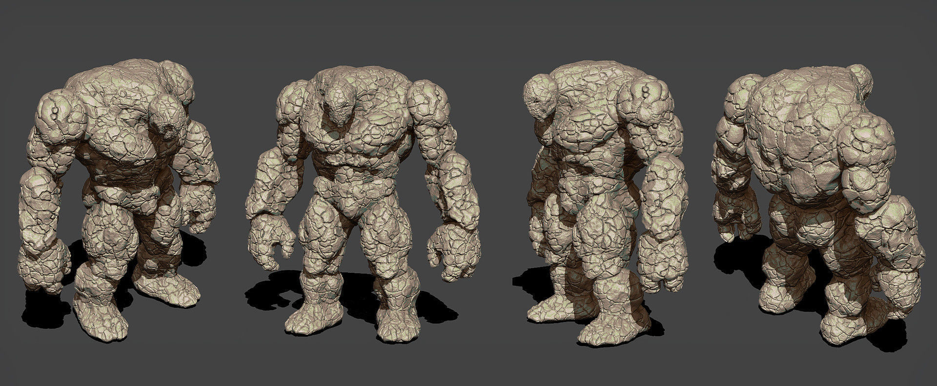 Golem Elemental 3D model | CGTrader