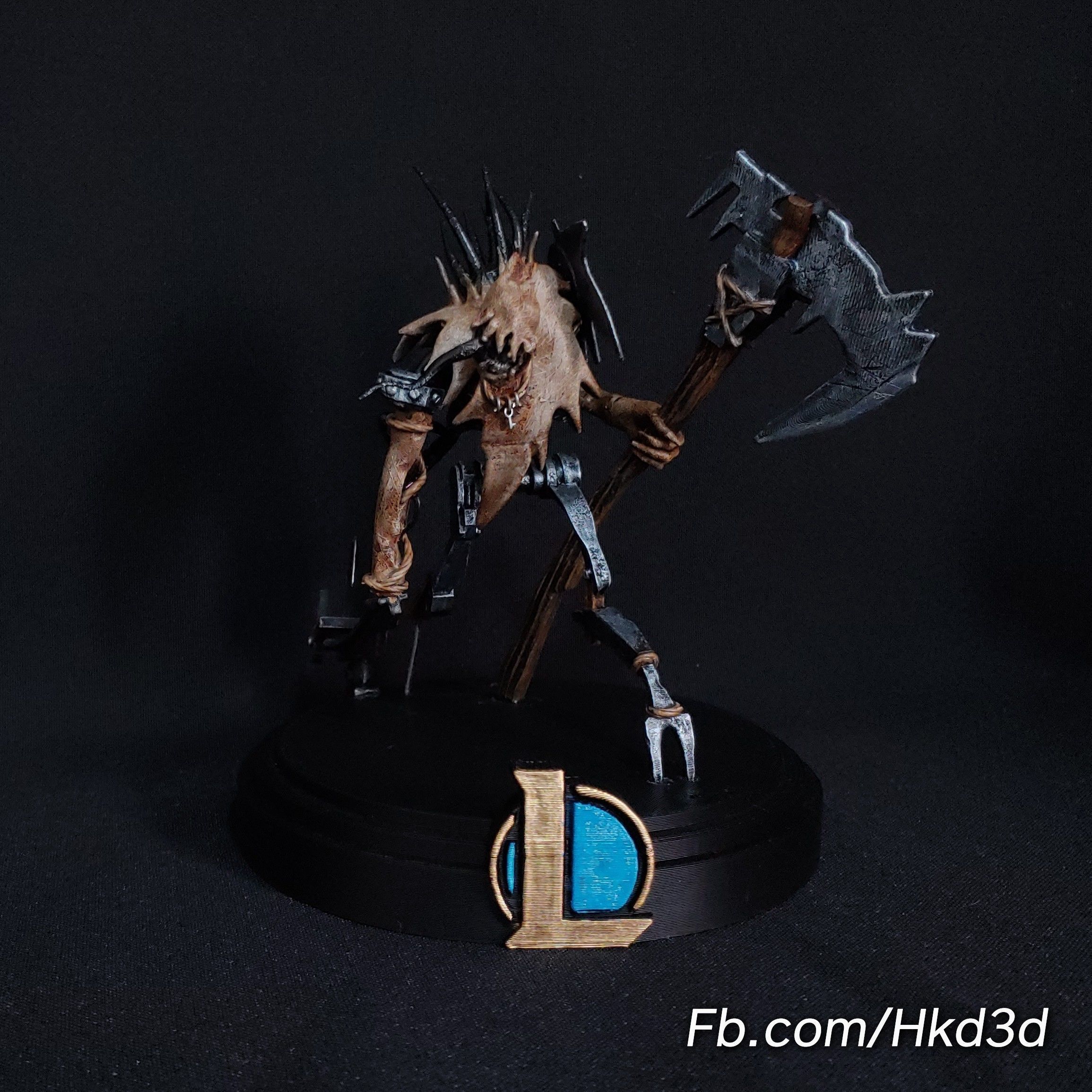 Fiddlesticks Fanart - League Of Legends 3D model 3D printable | CGTrader