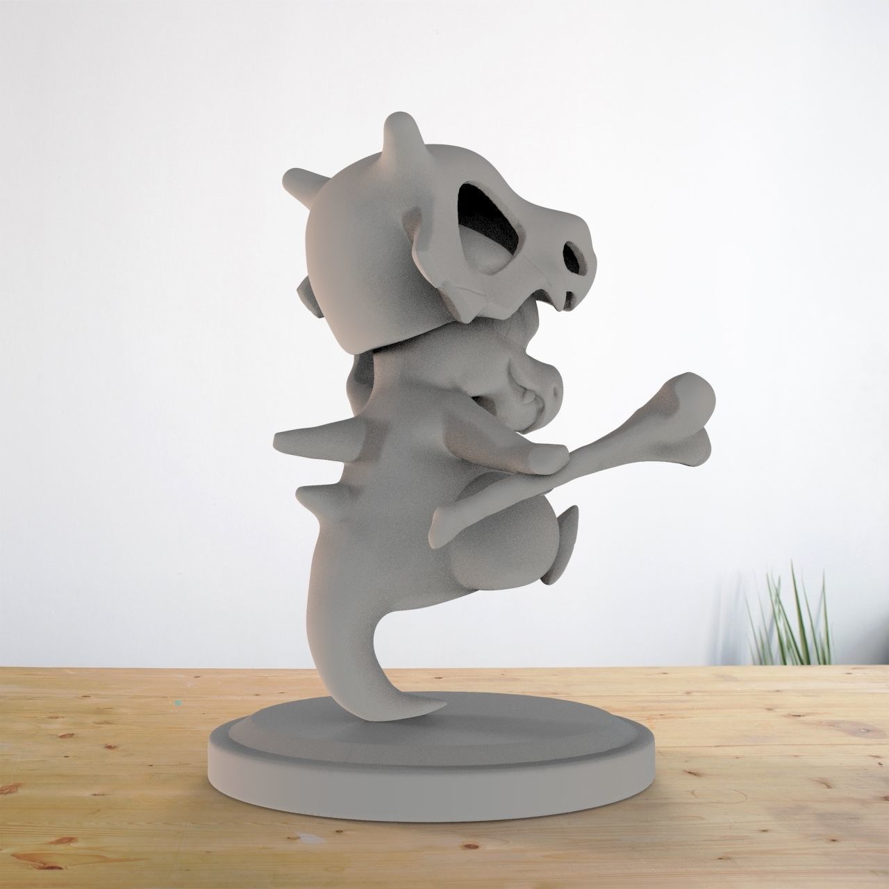 Cubone Pokemon Personalizado 3D model 3D printable | CGTrader
