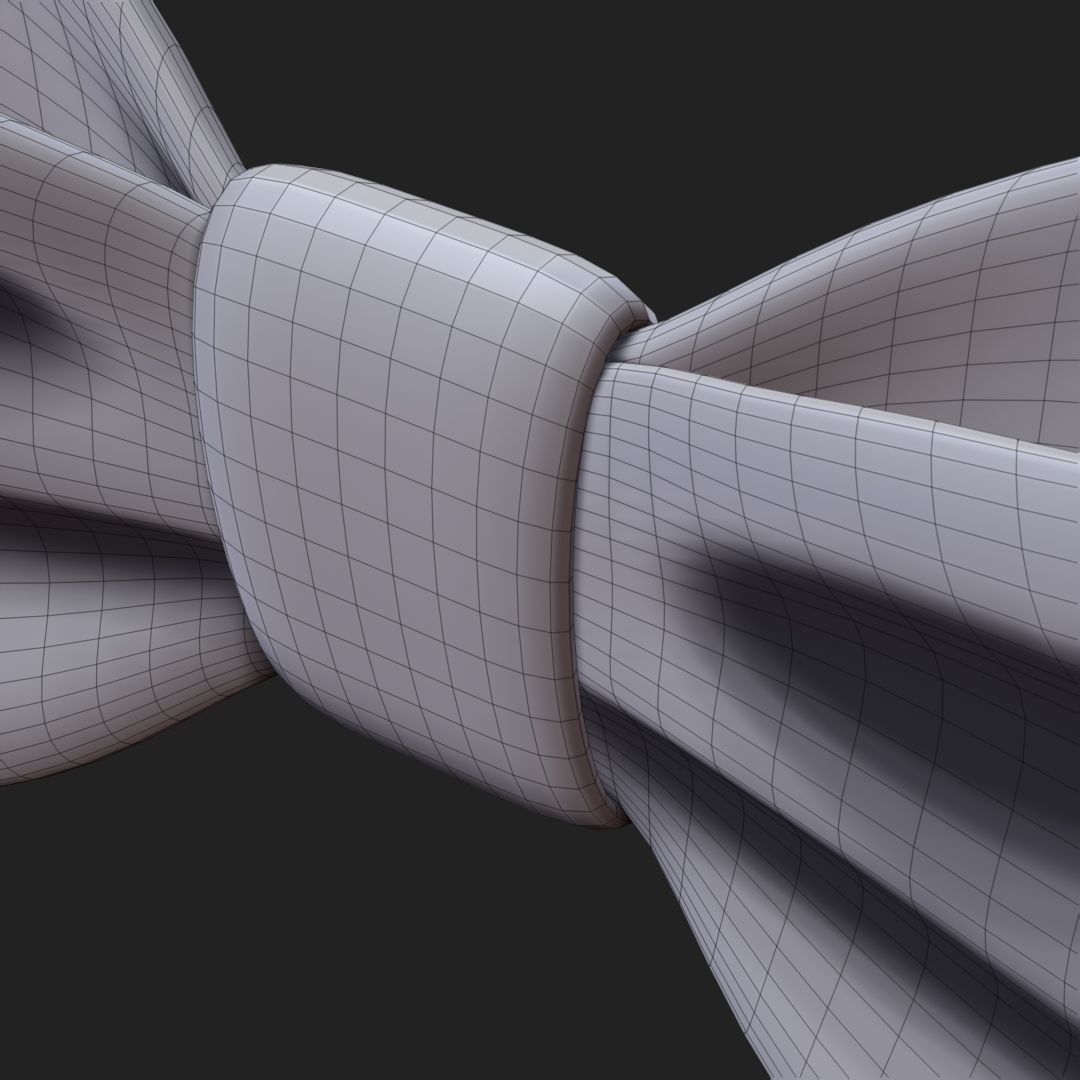 Ribbon 3D model | CGTrader