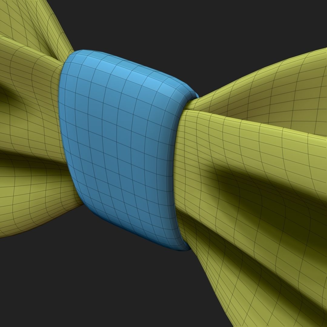 Ribbon 3D model | CGTrader