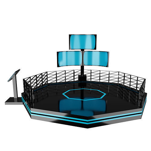 3D model Metaverse Vr Stage VR / AR / low-poly | CGTrader