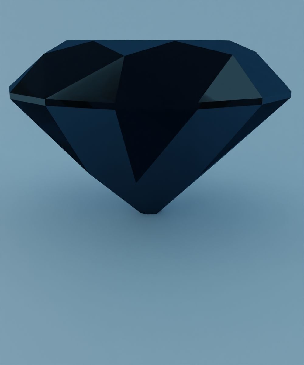3D model Brilliant Diamond VR / AR / low-poly | CGTrader