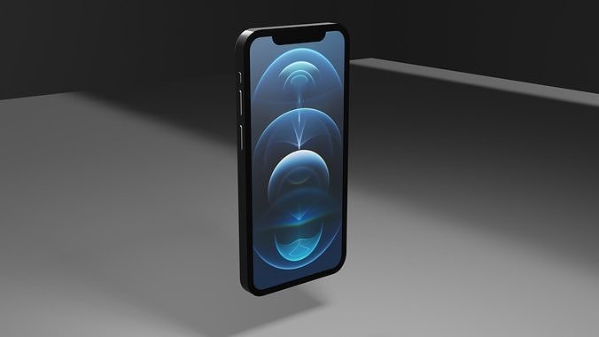 IPhone 12 Pro Space Grey 3D model | CGTrader