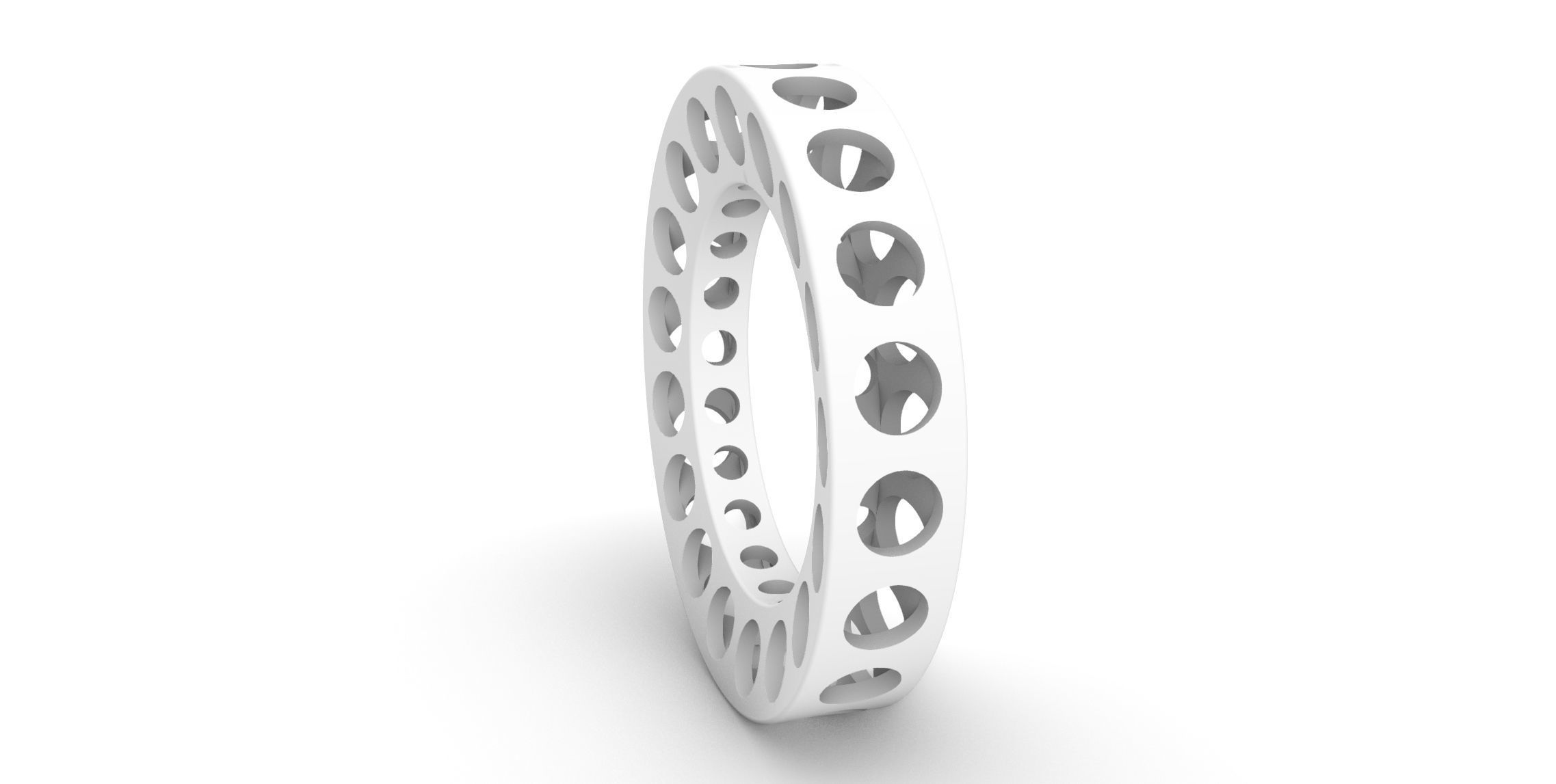 Lightweight Construction Ring 3D model 3D printable | CGTrader