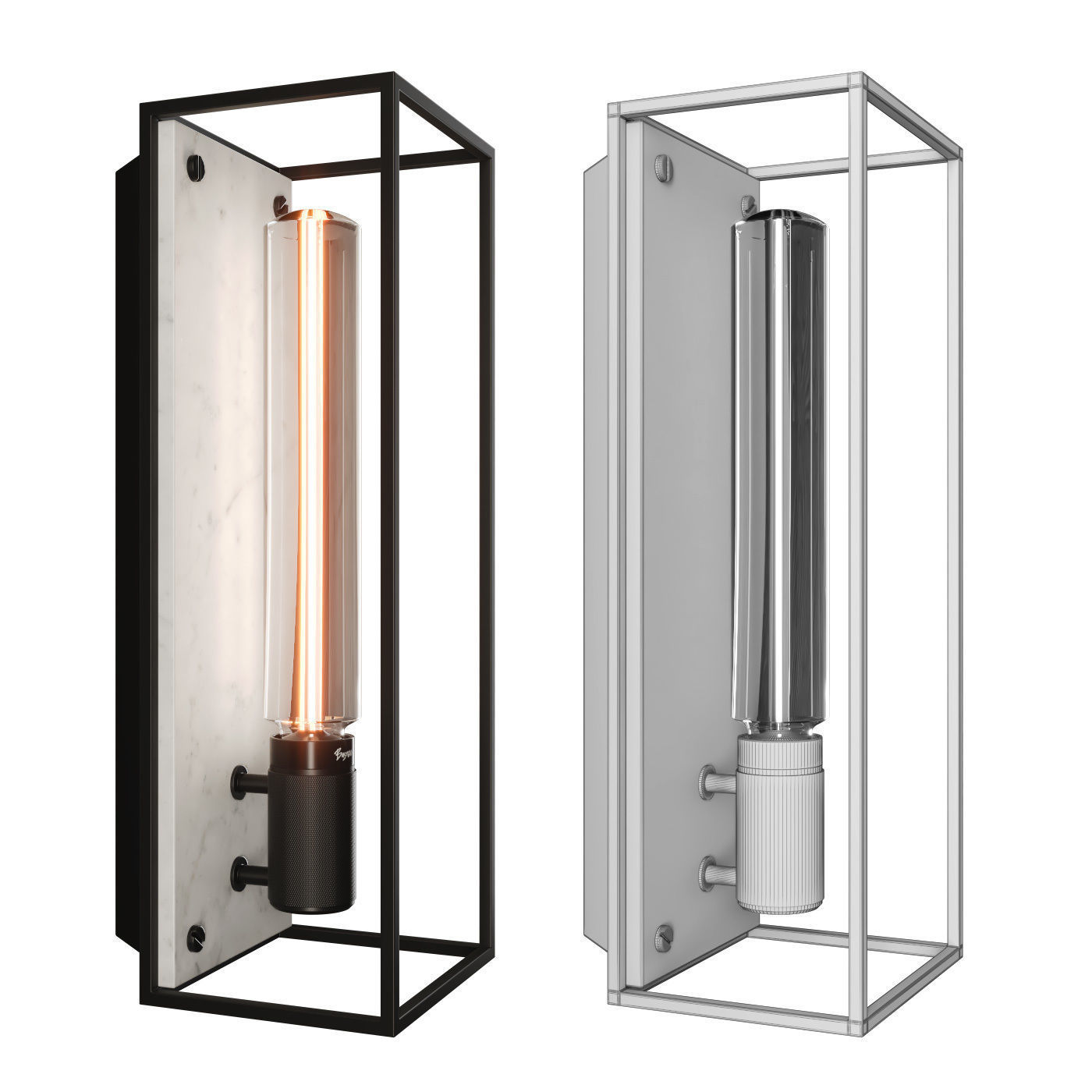 Buster and Punch Cage Wall 3D model | CGTrader