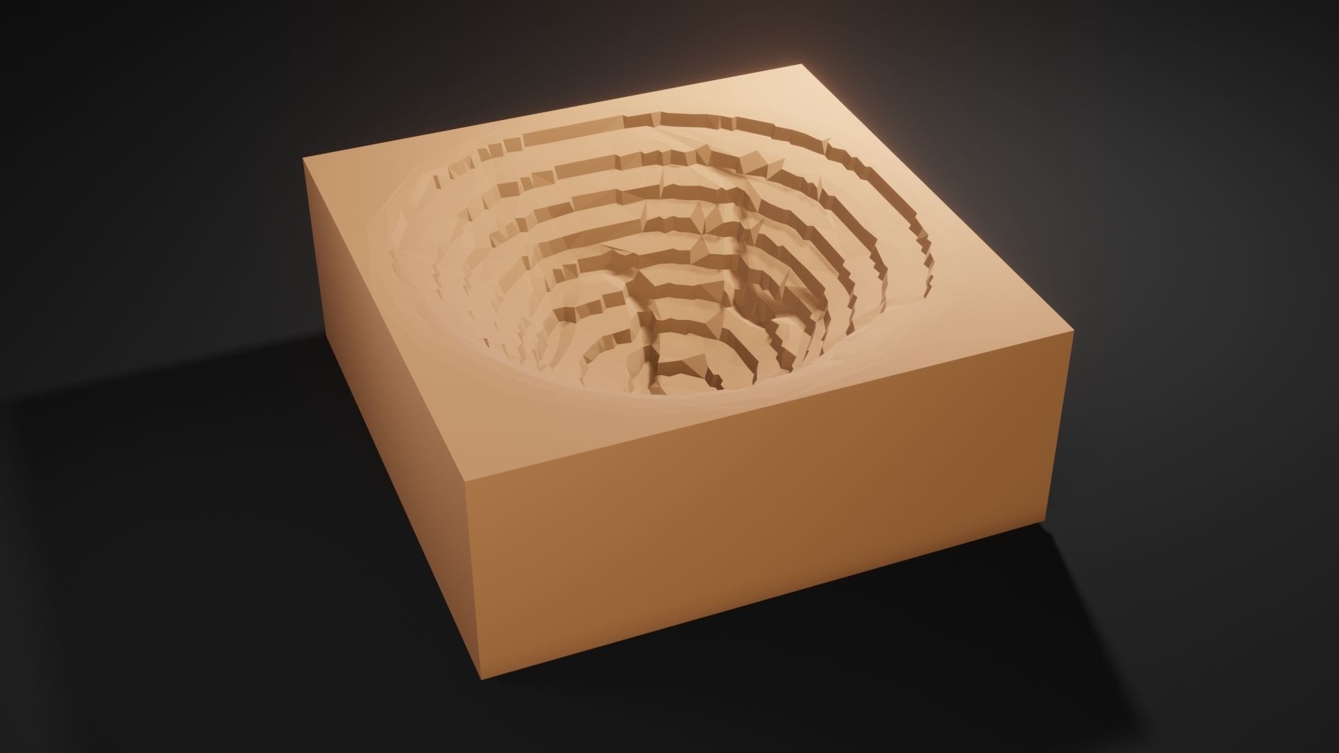 3D model Isometric mining terrain VR / AR / low-poly | CGTrader