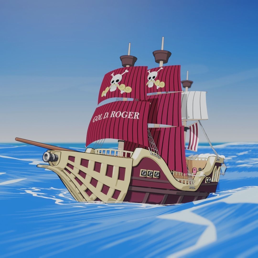 Gol D Roger s Ship Oro Jackson - from OnePiece 3D model | CGTrader