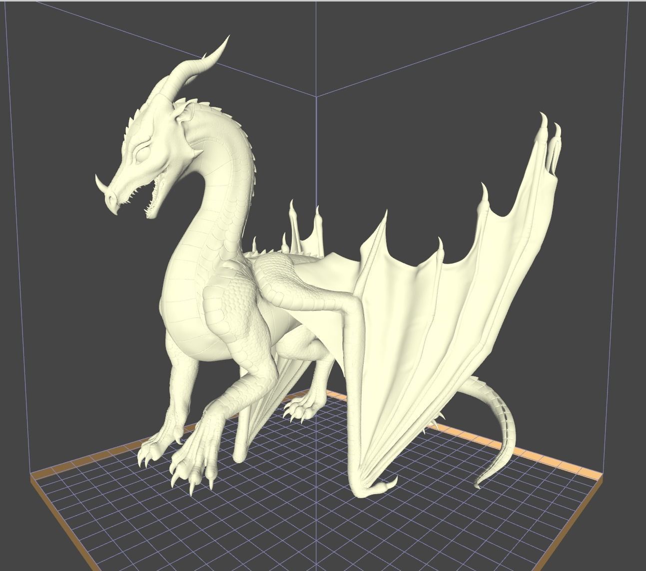 Wings of Fire Peril 3D model | CGTrader