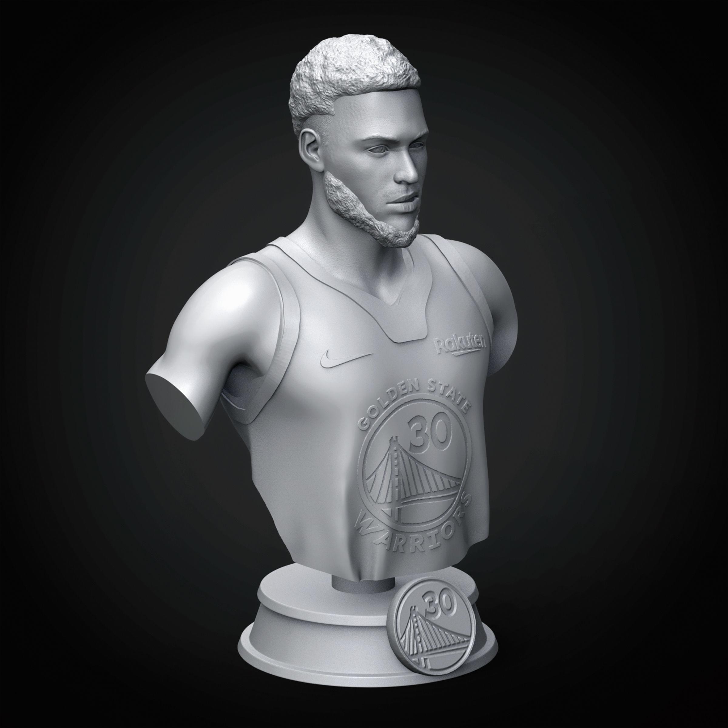 Steph Curry 3D Printable 4 3D model 3D printable | CGTrader