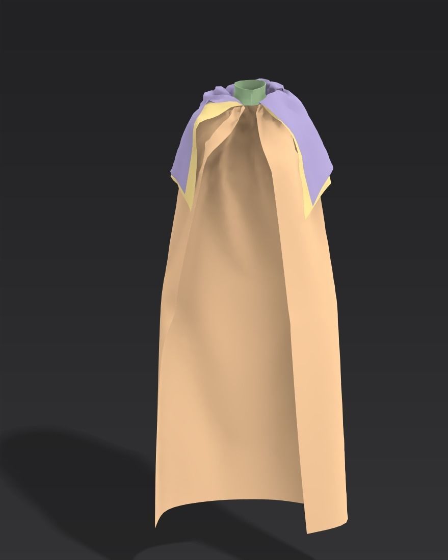 Cloak 3D model | CGTrader