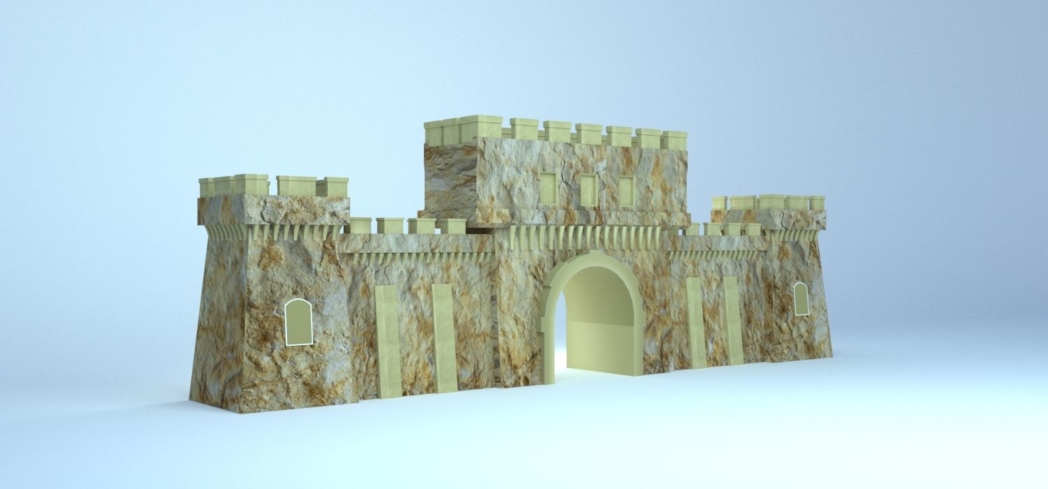 Traditional Arab building 3d model 3D model | CGTrader