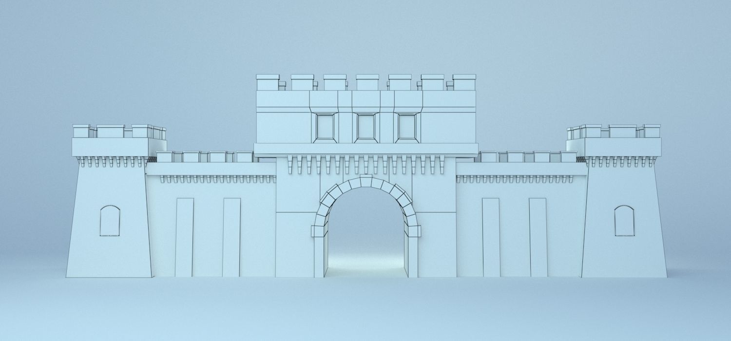 Traditional Arab building 3d model 3D model | CGTrader