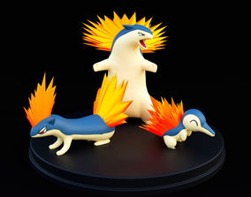Typhlosion 3D Models | CGTrader