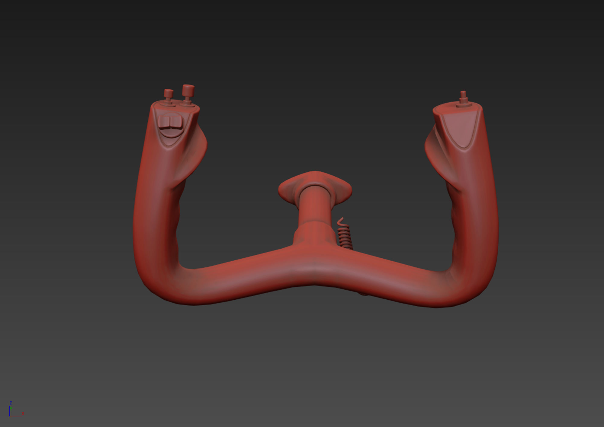 Aircraft Control Wheel 3D model | CGTrader