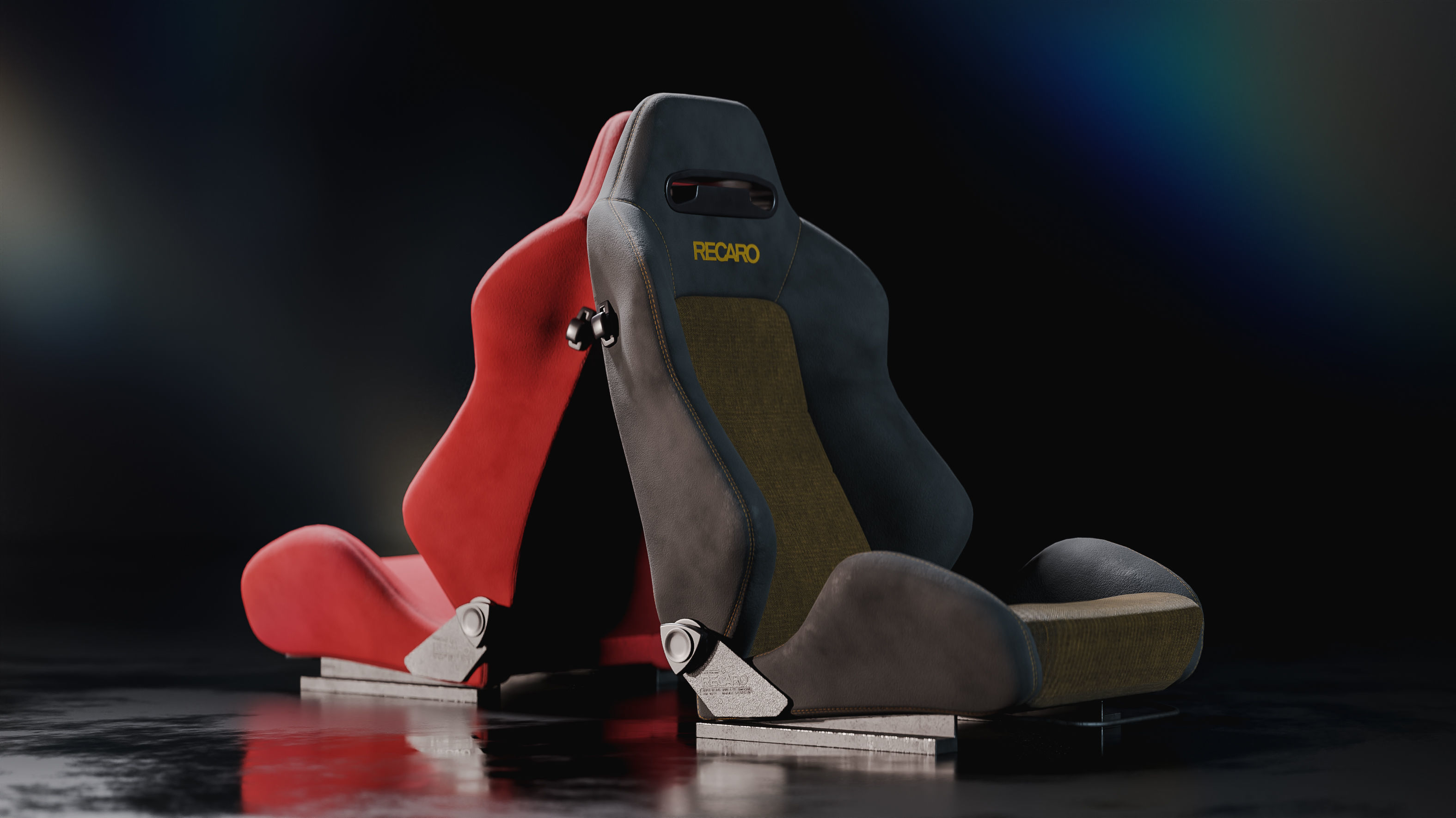 3D model RECARO SR3 game-ready VR / AR / low-poly | CGTrader