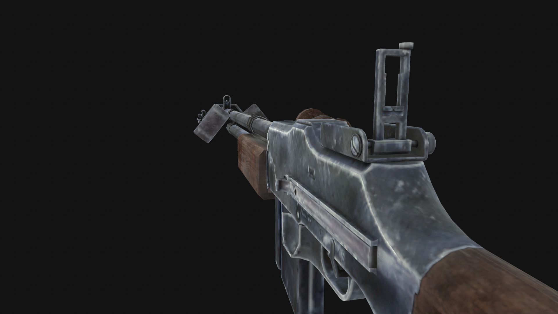 3D model Browning M1918 VR / AR / low-poly | CGTrader