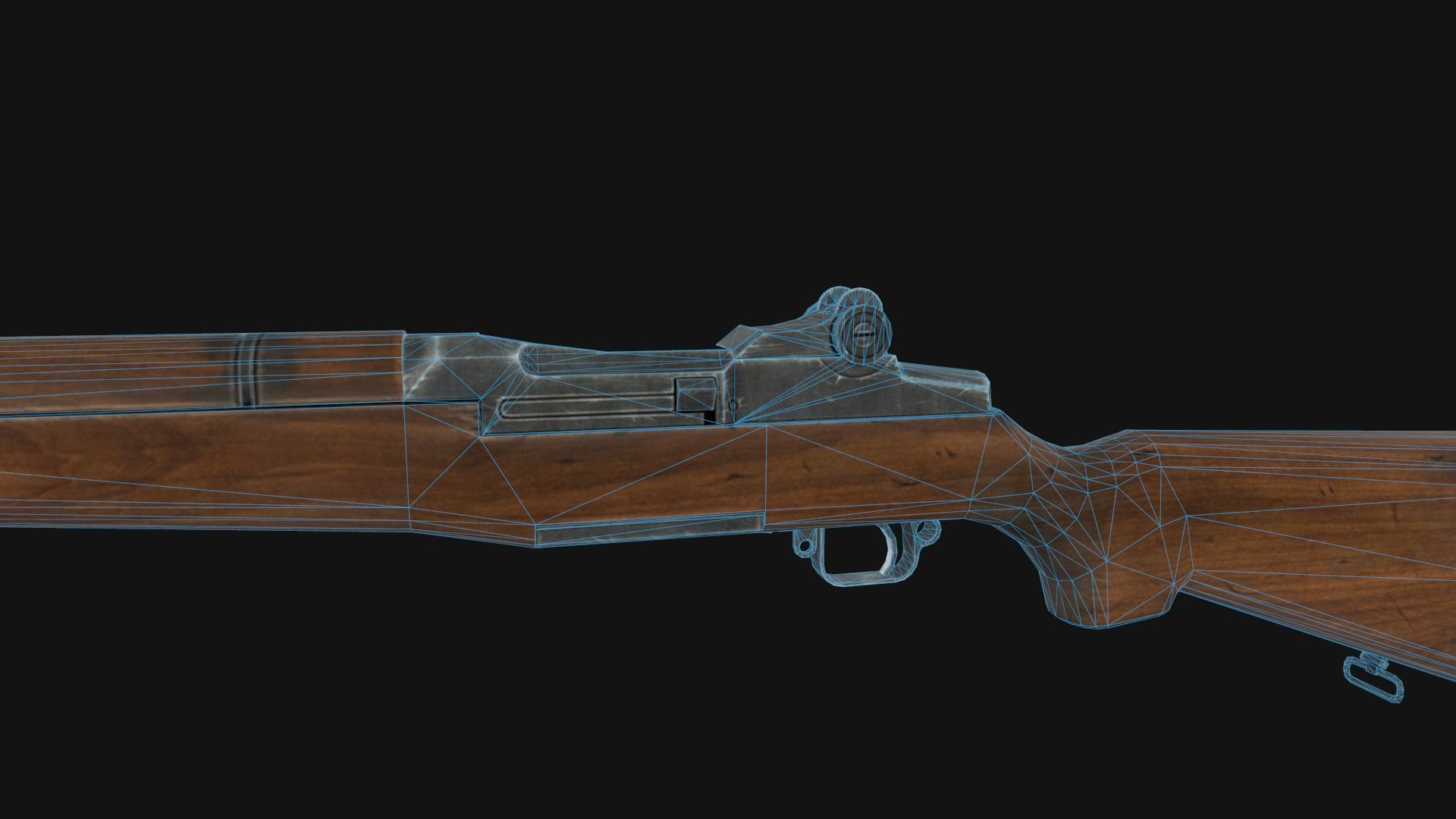 3D model M1 Garand VR / AR / low-poly | CGTrader