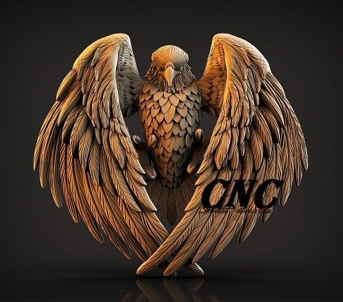 Eagle 3D model for CNC router 3D model 3D printable | CGTrader