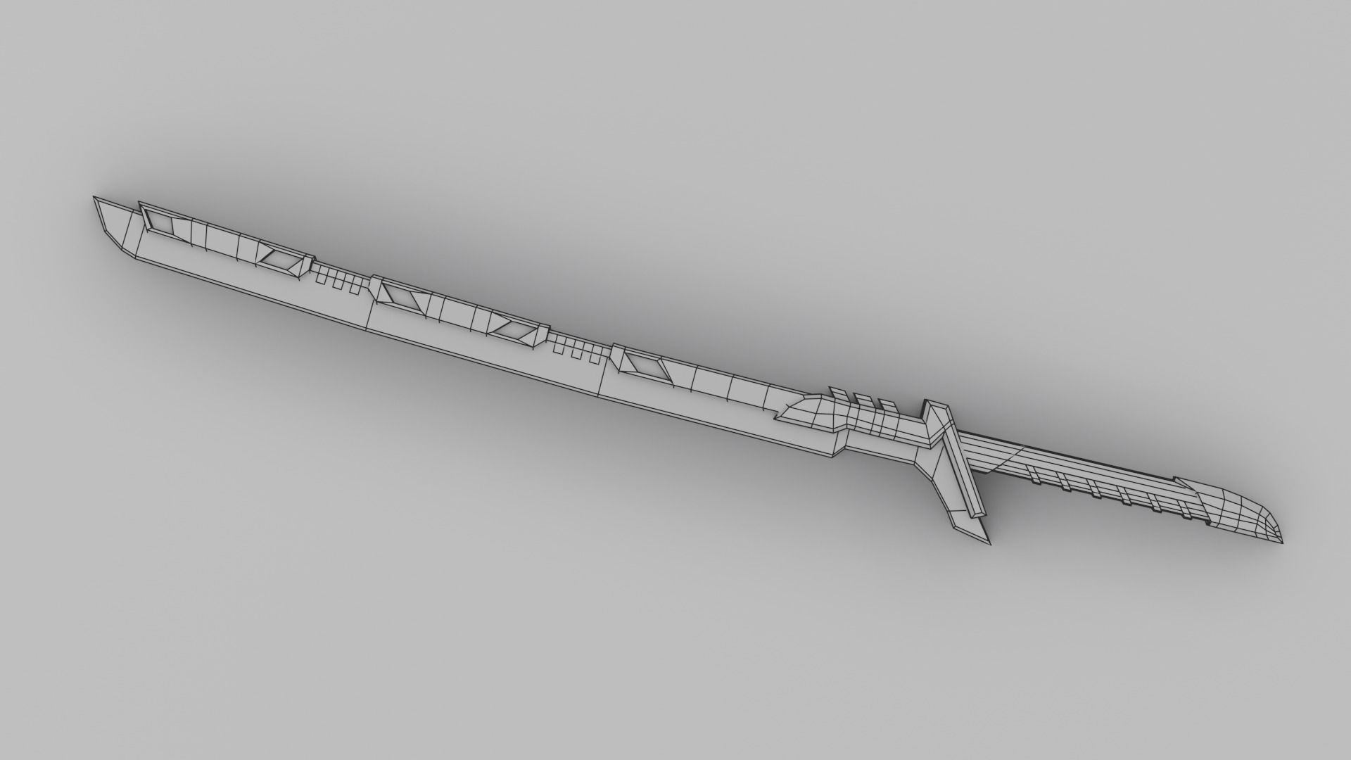 3D model PROJECT Yasuo Sword VR / AR / low-poly | CGTrader