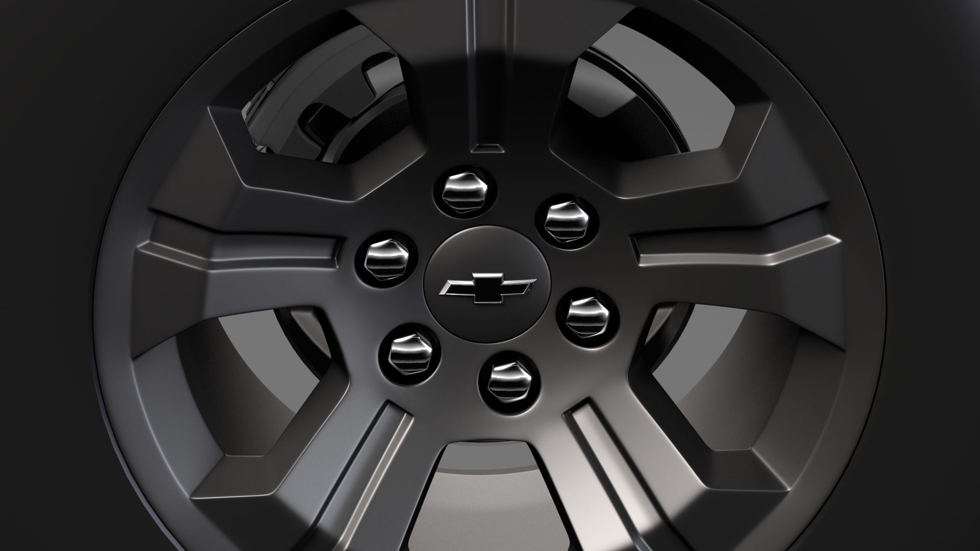 Chevrolet Silverado LT Z71 wheel 2017 3D model | CGTrader