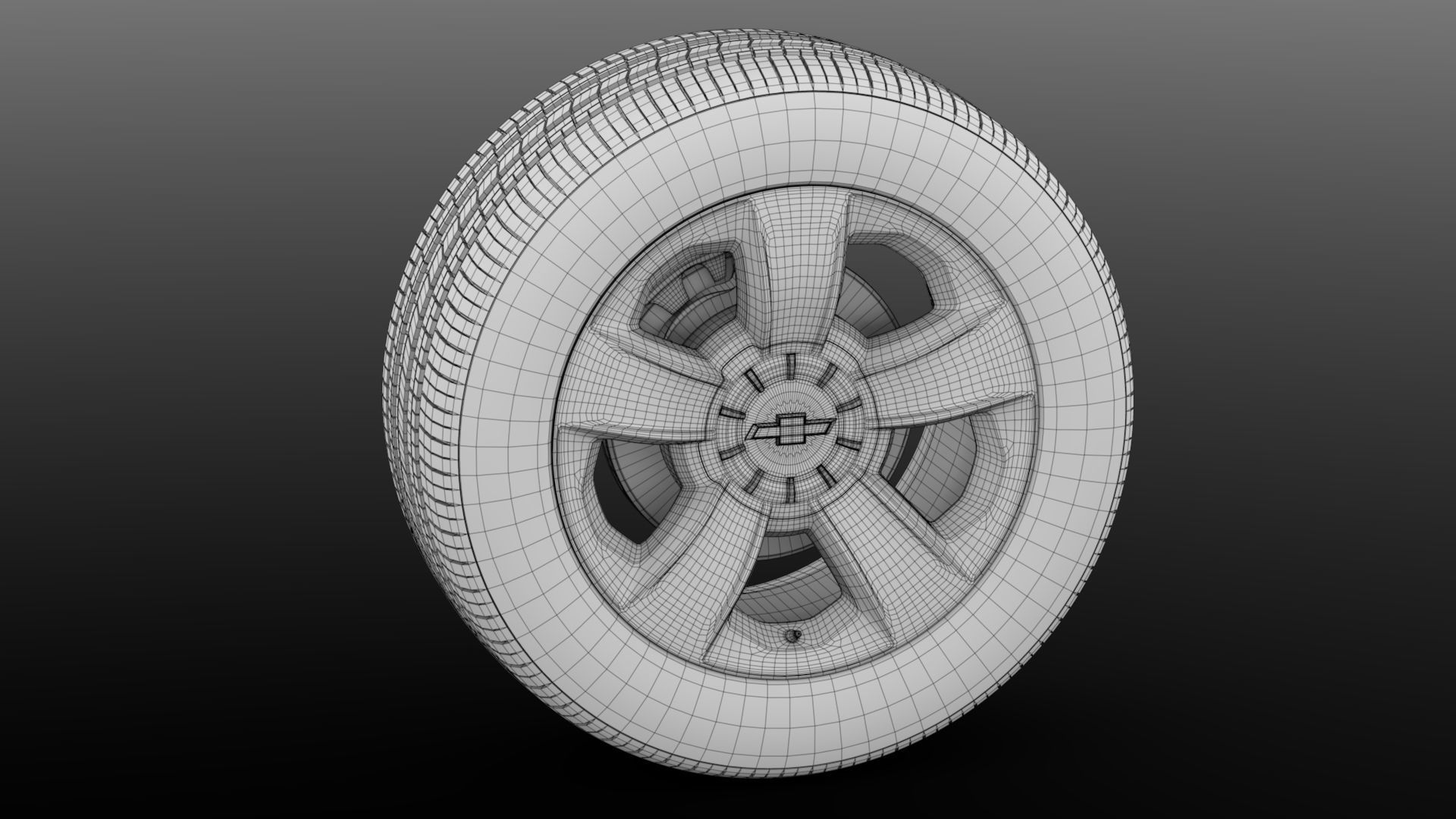 Chevrolet Silverado LTZ Z71 wheel 2017 3D model | CGTrader