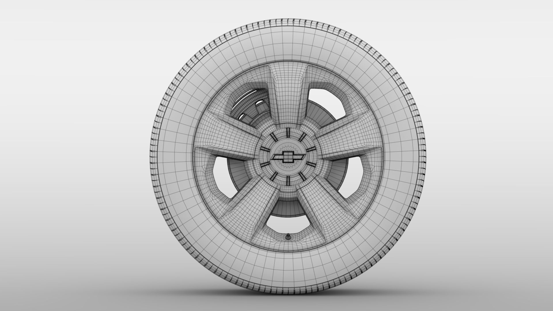 Chevrolet Silverado LTZ Z71 wheel 2017 3D model | CGTrader