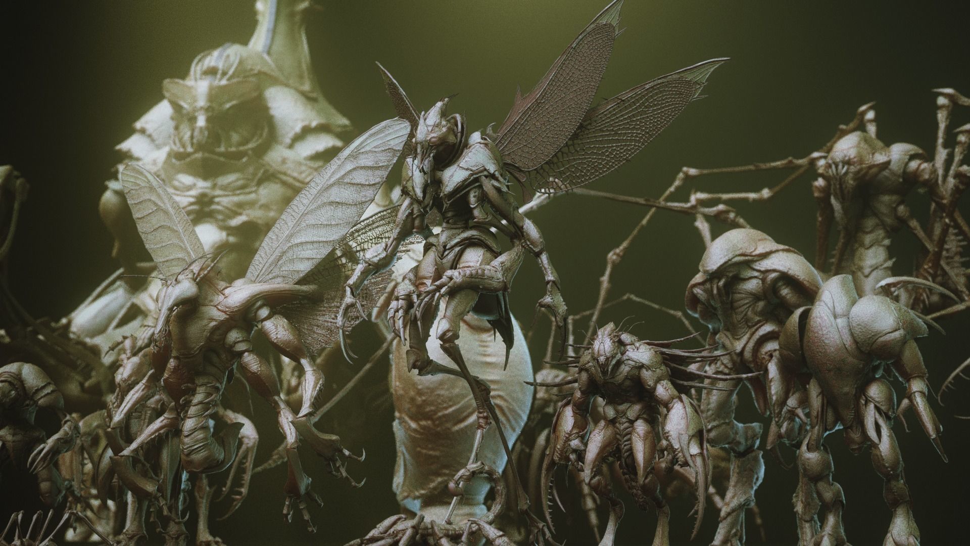 iNSEKt 150 monster parts 3D model | CGTrader