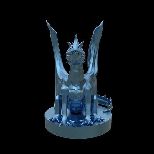 dragon small 3D model 3D printable | CGTrader