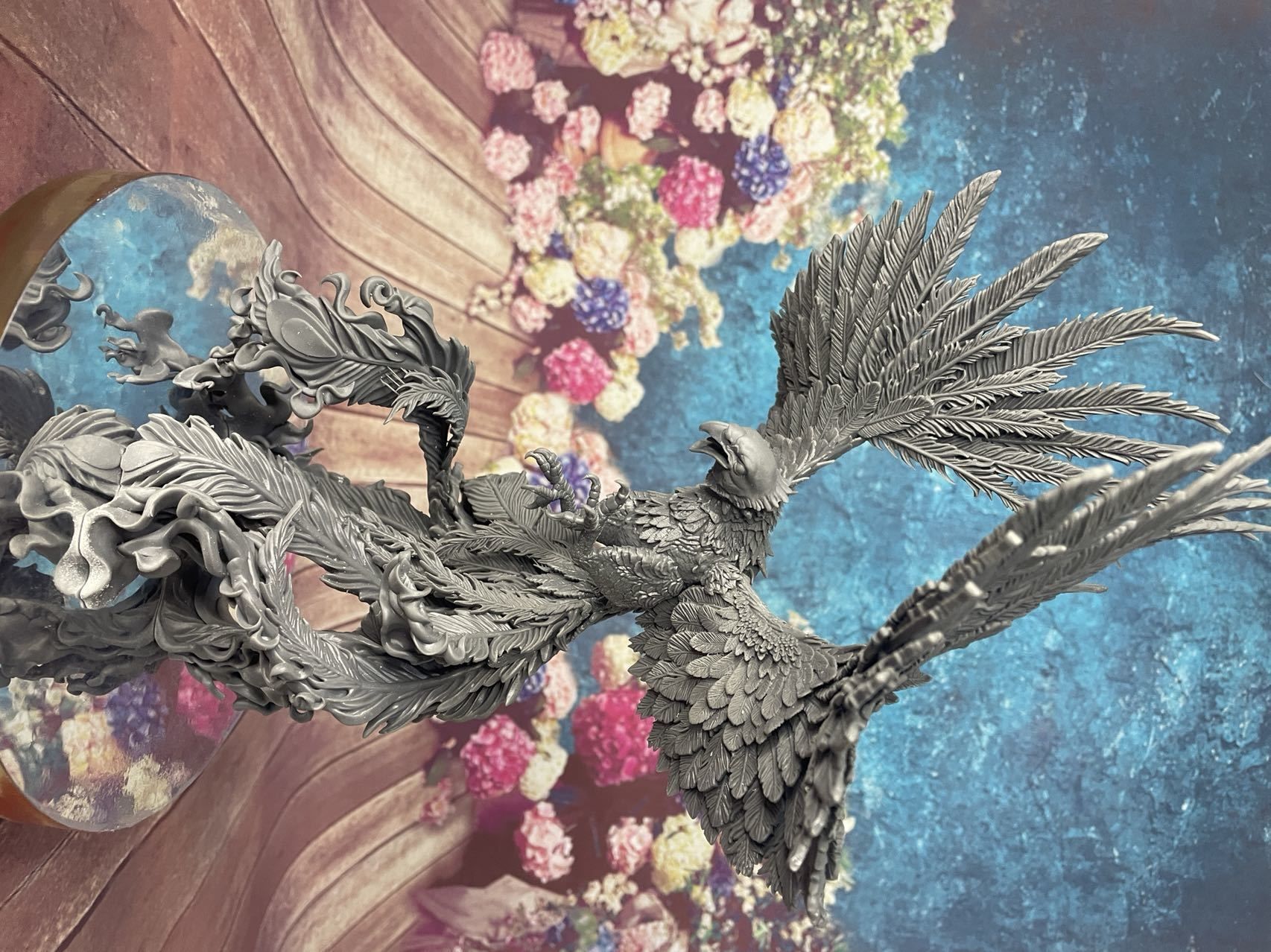 Phoenix eagle 3D model 3D printable | CGTrader