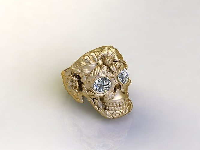 Ring Skull Biomechanics STL 3d model for 3d printing 3D model 3D ...