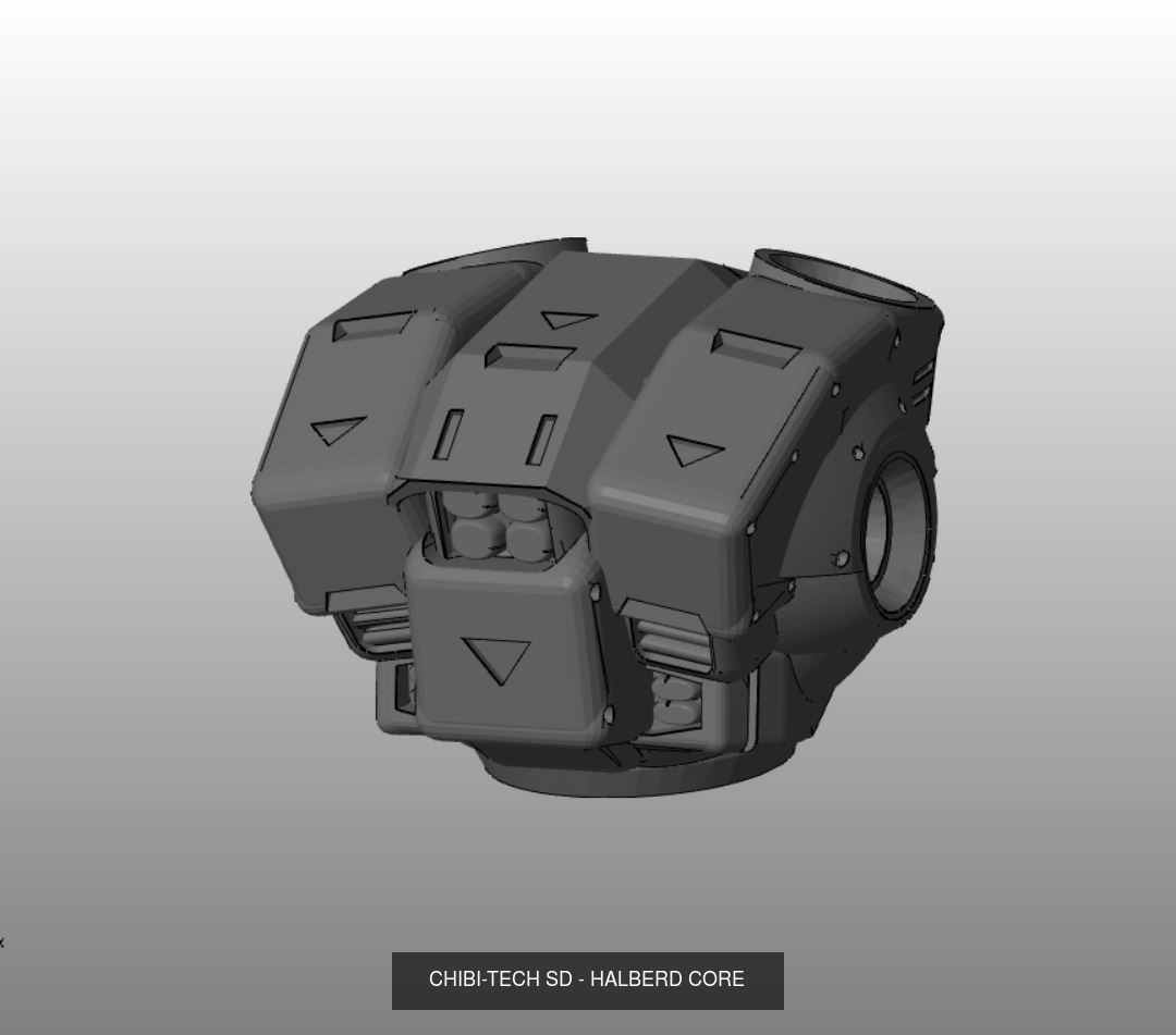 CHIBI TECH SD CORES 1 COLLECTION | CGTrader