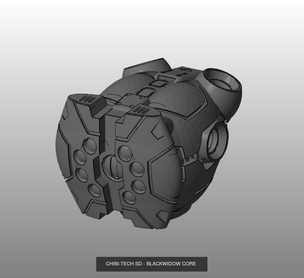 CHIBI TECH SD CORES 1 COLLECTION | CGTrader