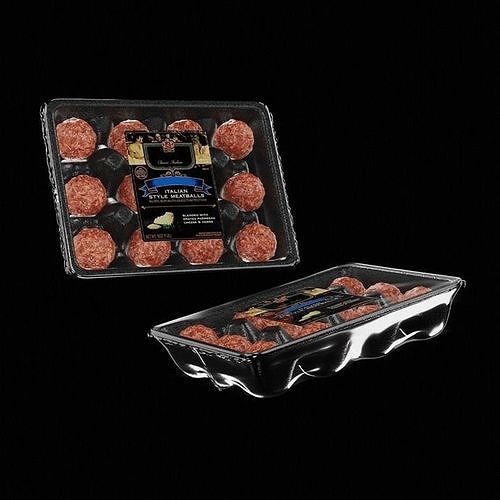Package Of Meatballs 3D model | CGTrader