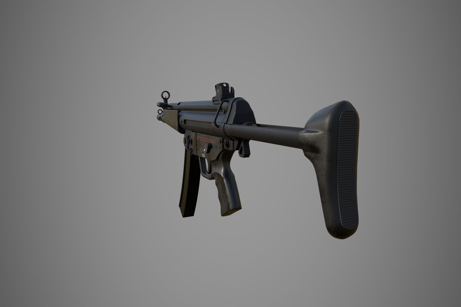3D model Mp5 Rifle VR / AR / low-poly | CGTrader