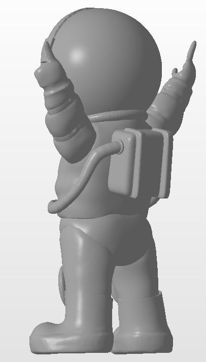 Astronaut Space Suit 3D model 3D printable | CGTrader