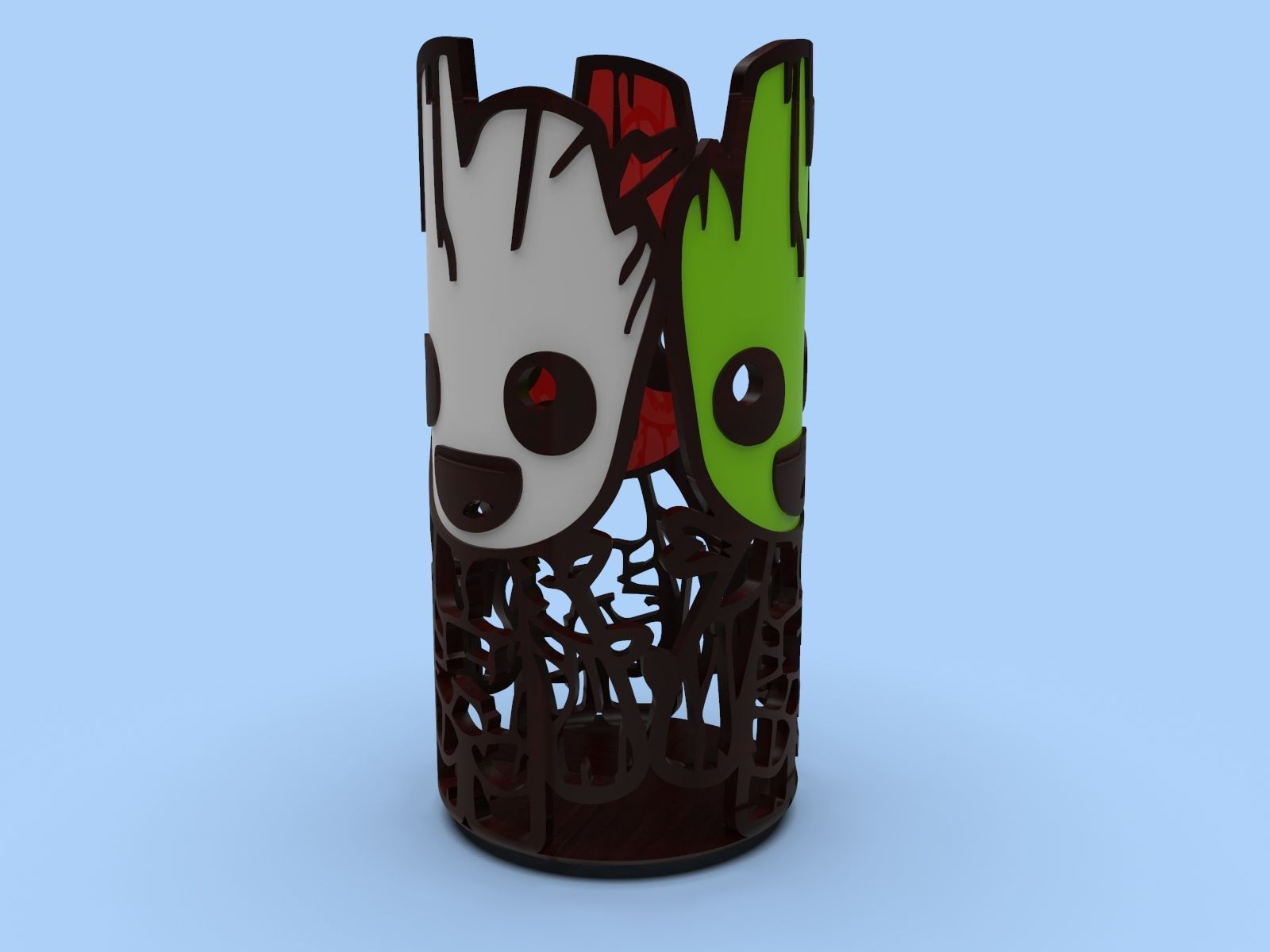 groot stand 3D model | CGTrader