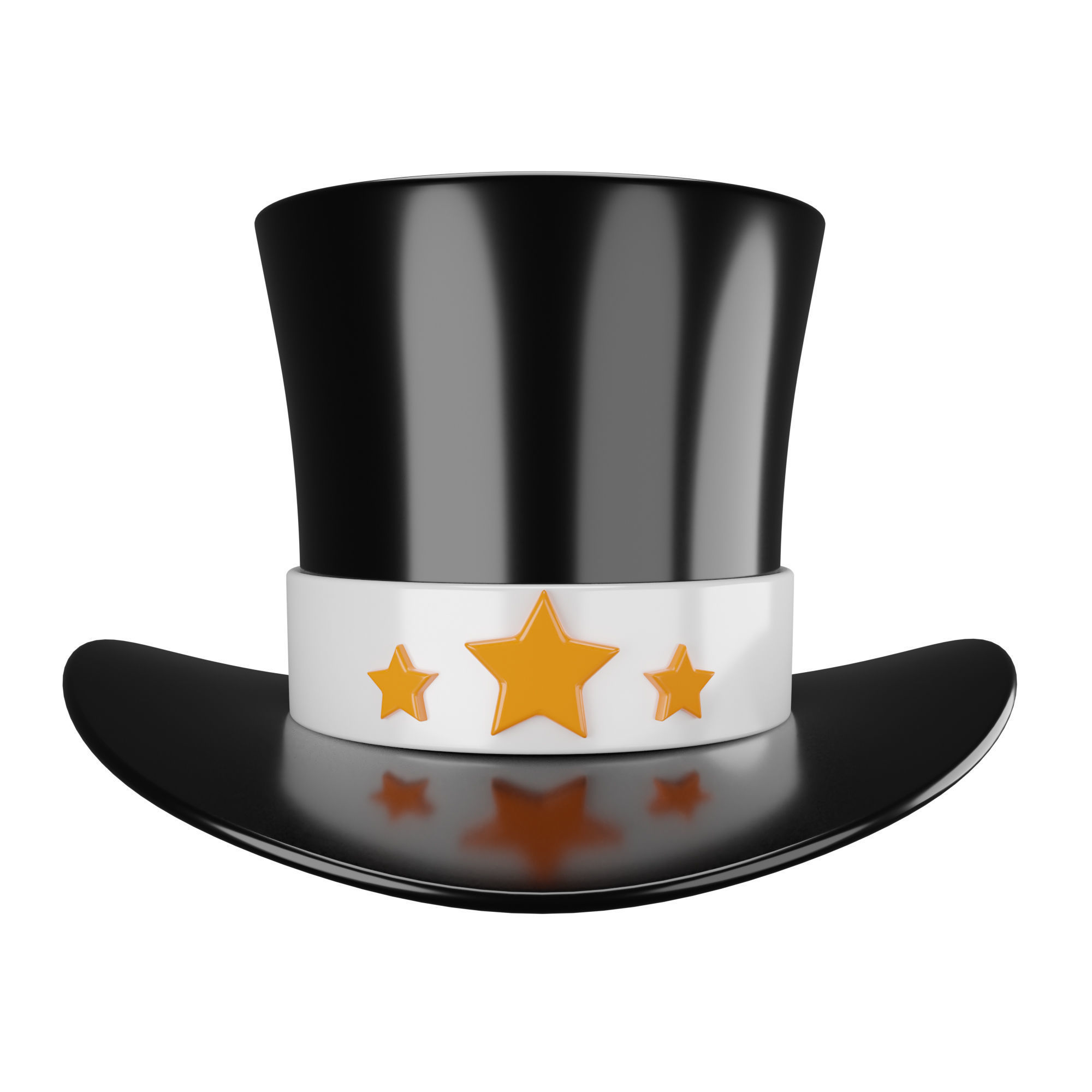 3D model Magic Hat VR / AR / low-poly | CGTrader