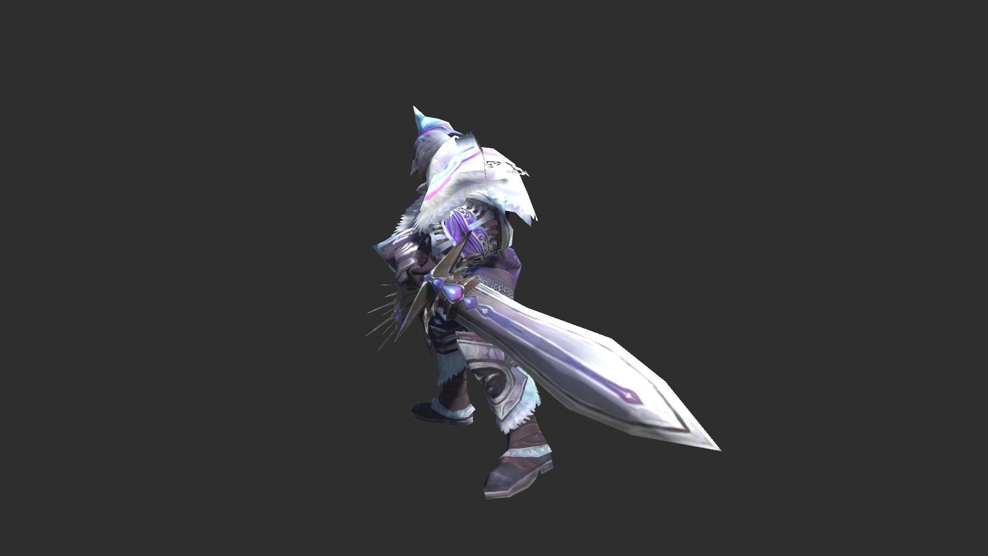 3D model Astral Warrior VR / AR / low-poly | CGTrader
